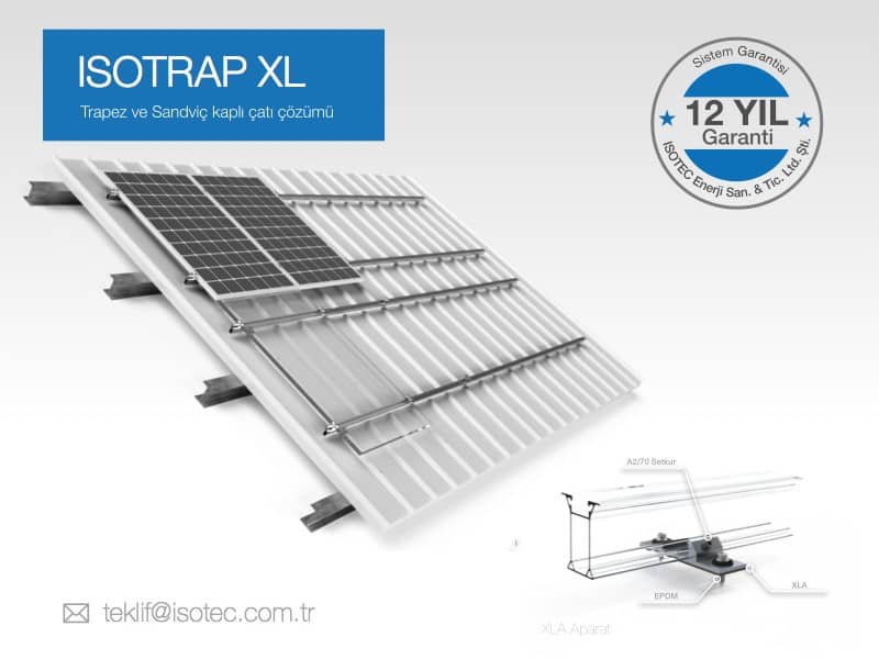 ISOTRAP XL | Isotec Solar Montaj Sistemleri
